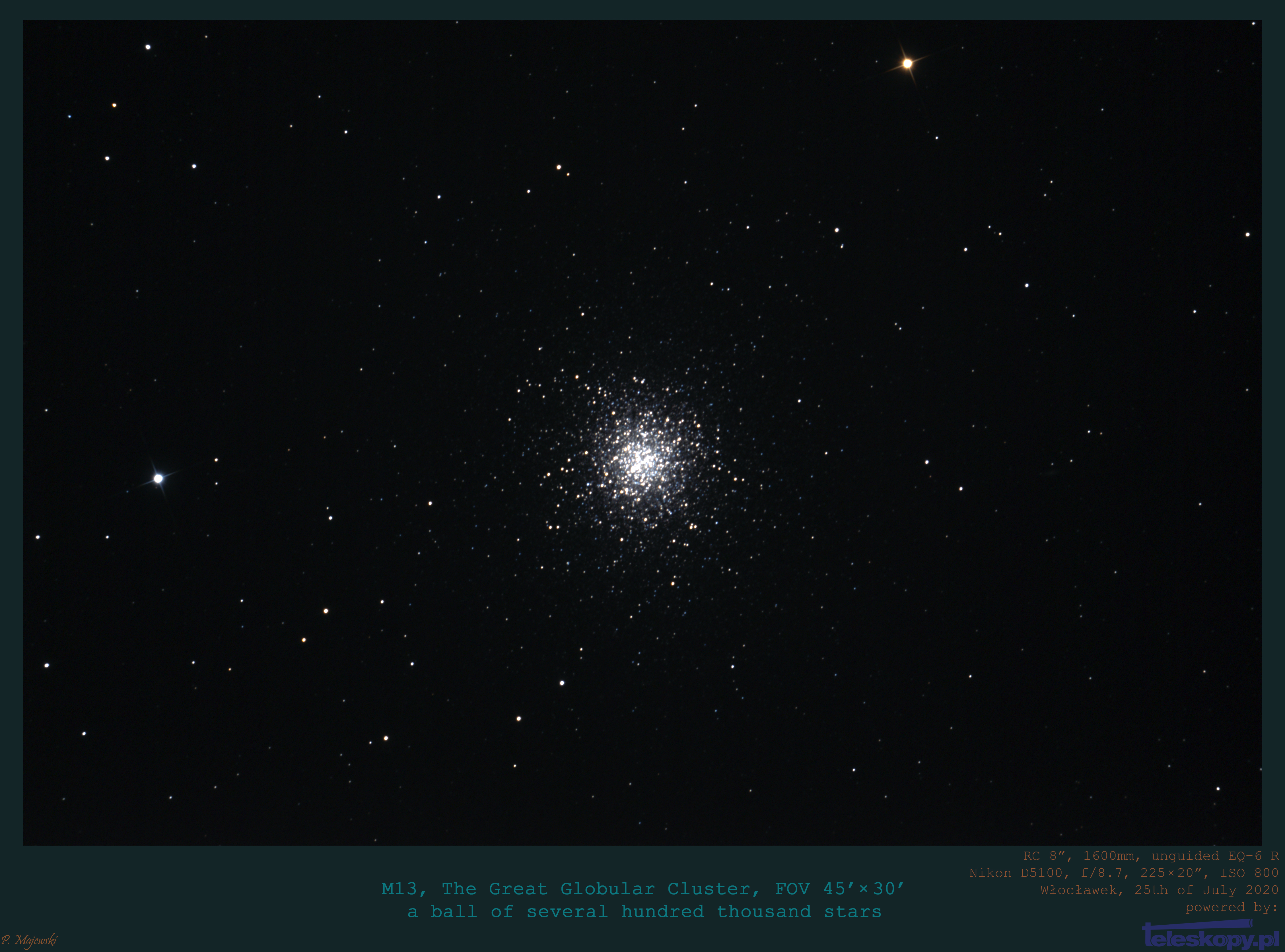 Tuba GSO RC Ritchey-Chretien 8 200/1600 f/8 OTA M-LRS