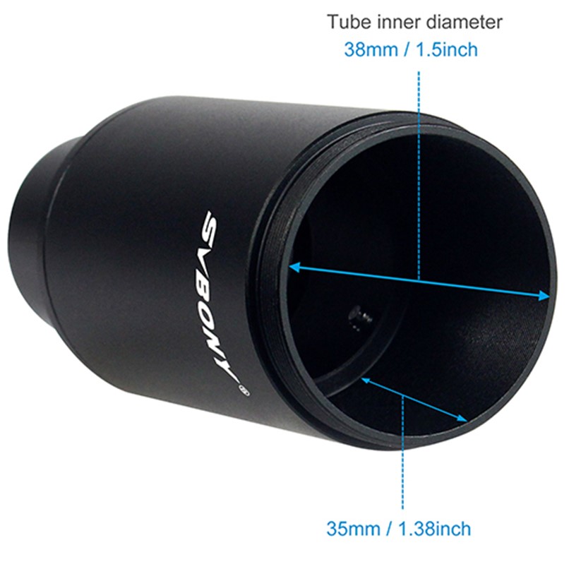 Svbony eyepiece projection camera adapter 1,25 / T2 (SKU: F9105A)